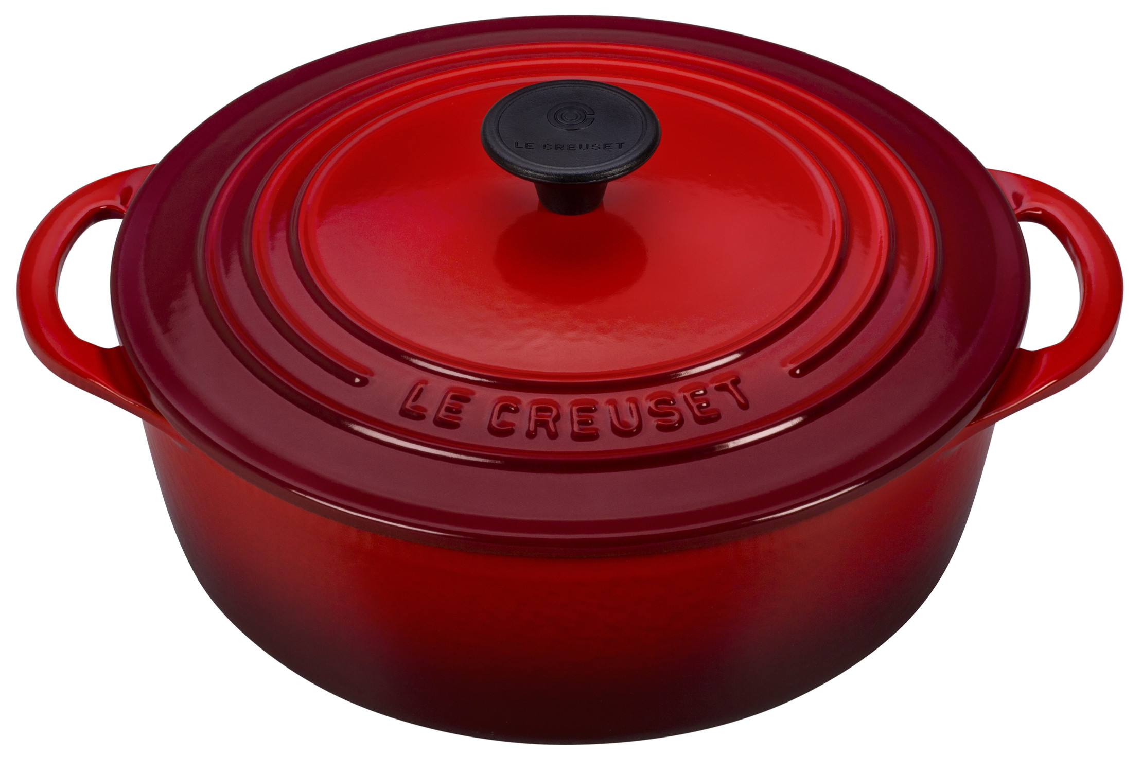 Le Creuset Shallow Round 2 75 Qt Dutch Oven Cerise