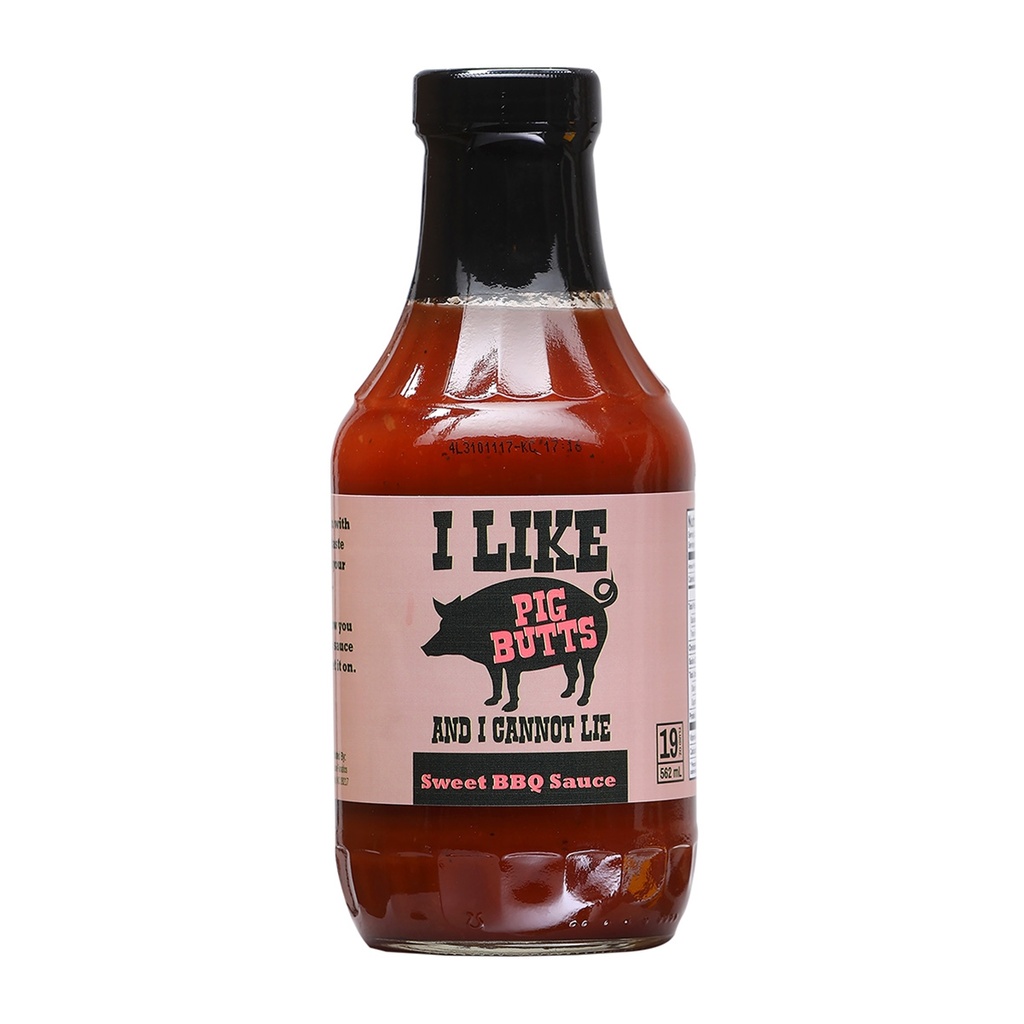 I like Pig Butts and I Cannot Lie Sweet BBQ Sauce, BBQ Sauces: Mo Hotta ...
