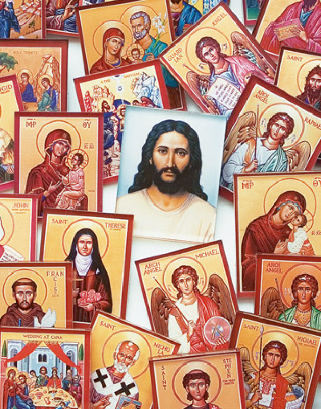 Icon Magnets Grab Bag set SOLD OUT, Icon Magnets: Monastery Icons