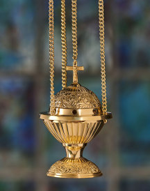 Church Adornments & Worship: Censers & Votive Lamps