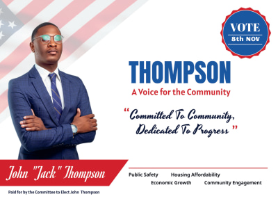 Political Postcard Templates | MyCreativeShop