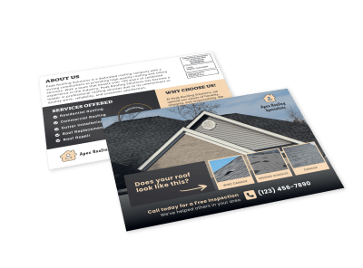 Construction Postcard Templates | MyCreativeShop