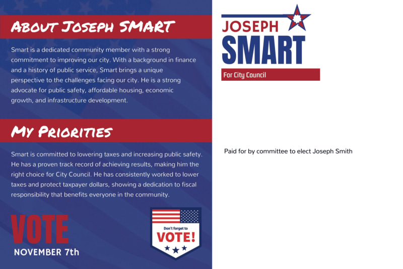 Political Postcard Templates | MyCreativeShop