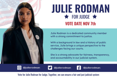 Political Postcard Templates | MyCreativeShop