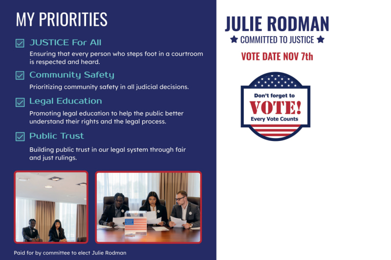 Political Postcard Templates | MyCreativeShop