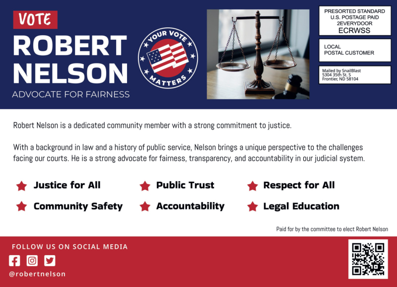 Political Postcard Templates | MyCreativeShop