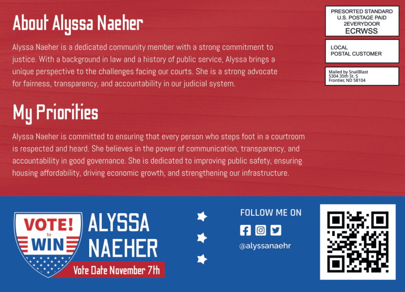 Political Postcard Templates | MyCreativeShop