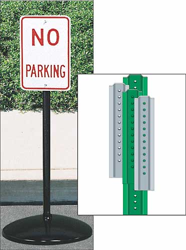 Parking Lot - Sign Post