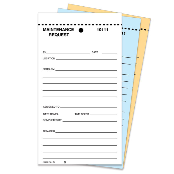 Maintenance Request Forms | National Hospitality
