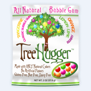 Natural Gumballs Bag - Citrus Mix by Tree Hugger Gum
