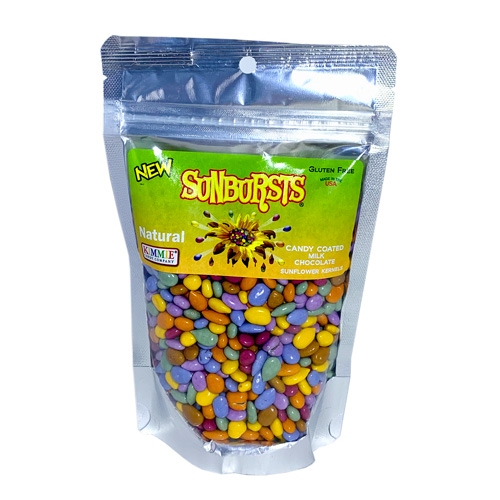 Sunbursts - Natural Candy Coated Sunflower Seeds by Kimmie Candy