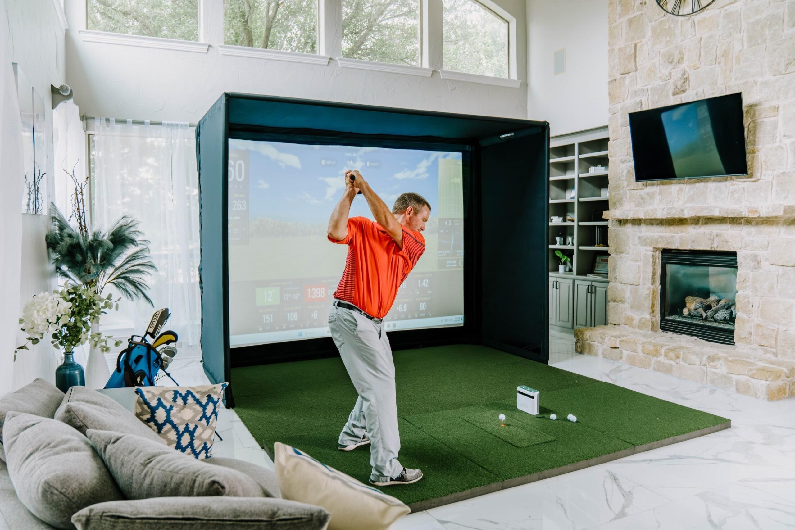 Experience TGL Excitement with a Home Golf Simulator!