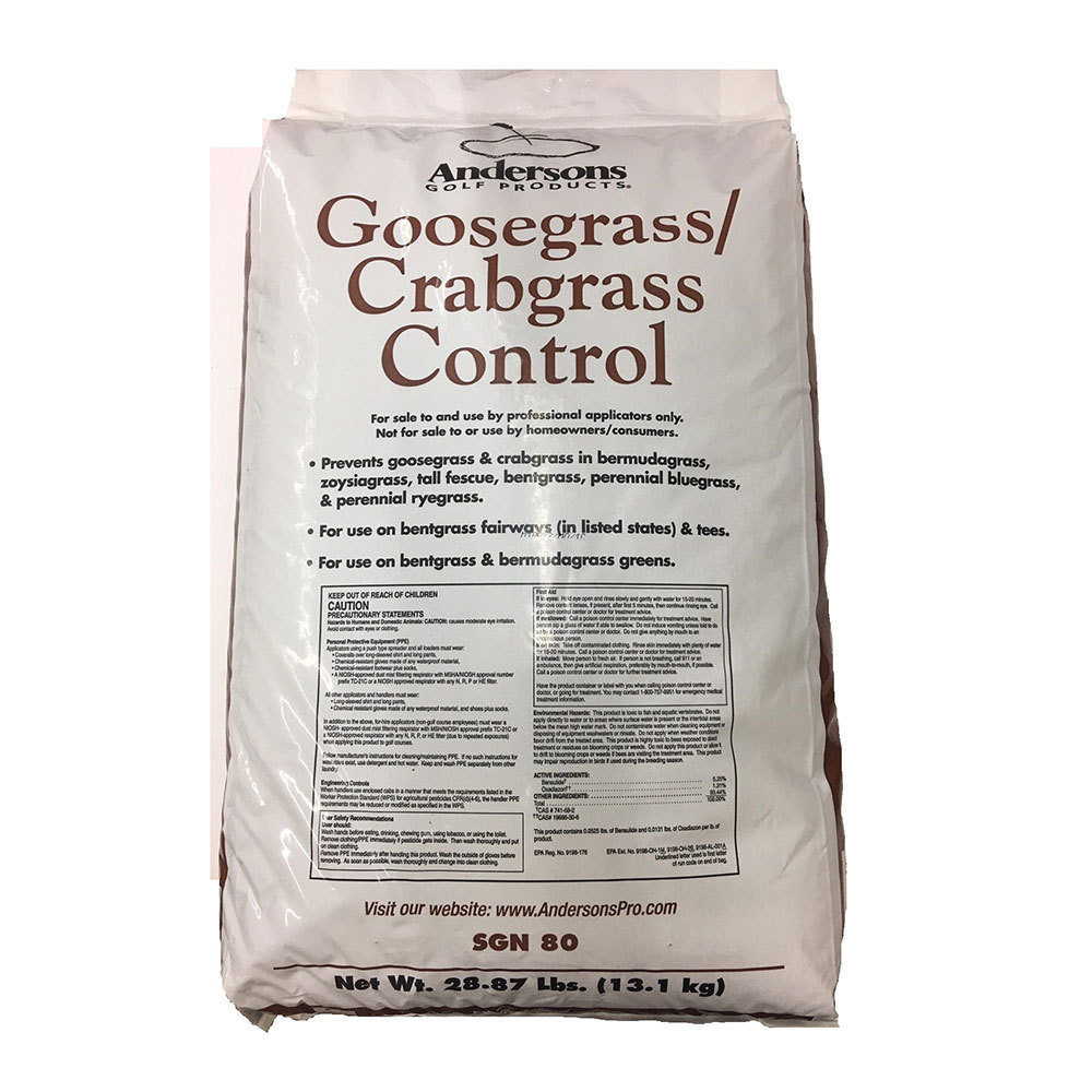 Andersons Goosegrass and Crabgrass Control 28.87lb Bag (Commercial use ...