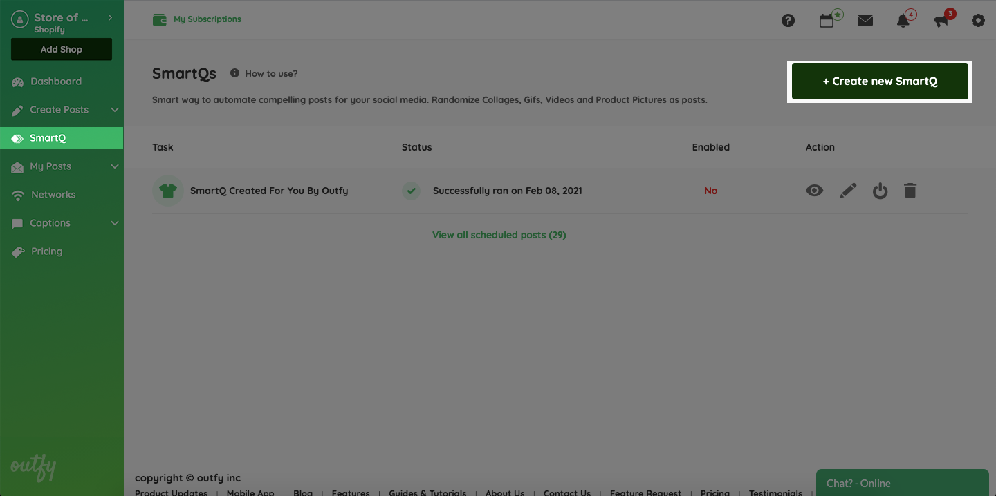 Guides | SmartQ | Outfy