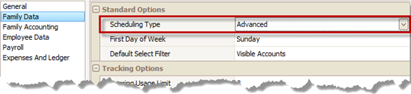 Advanced (Rotating) Schedules
