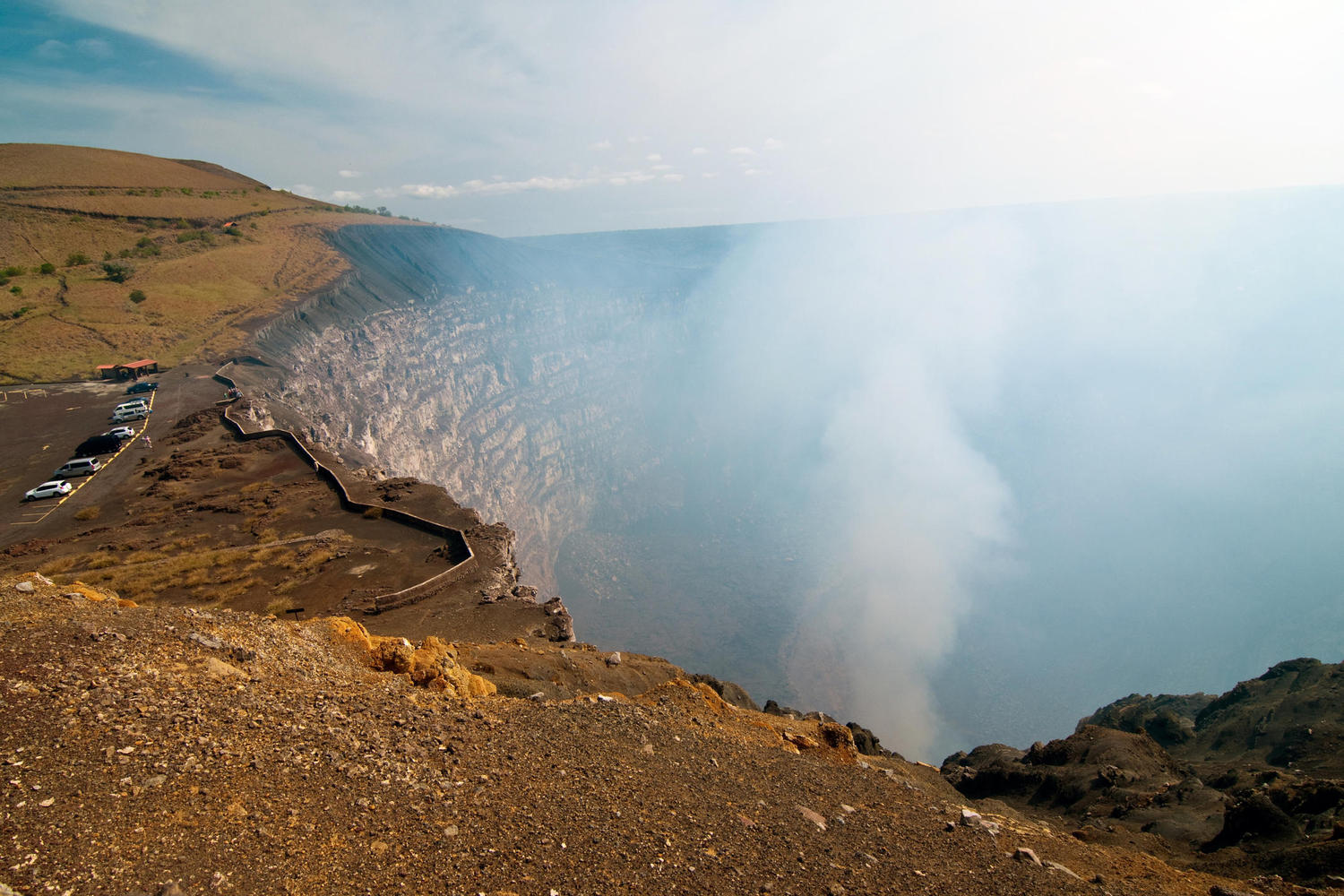 Masaya Volcano Nicaragua Seeing Lava At Masaya Volcano National Park