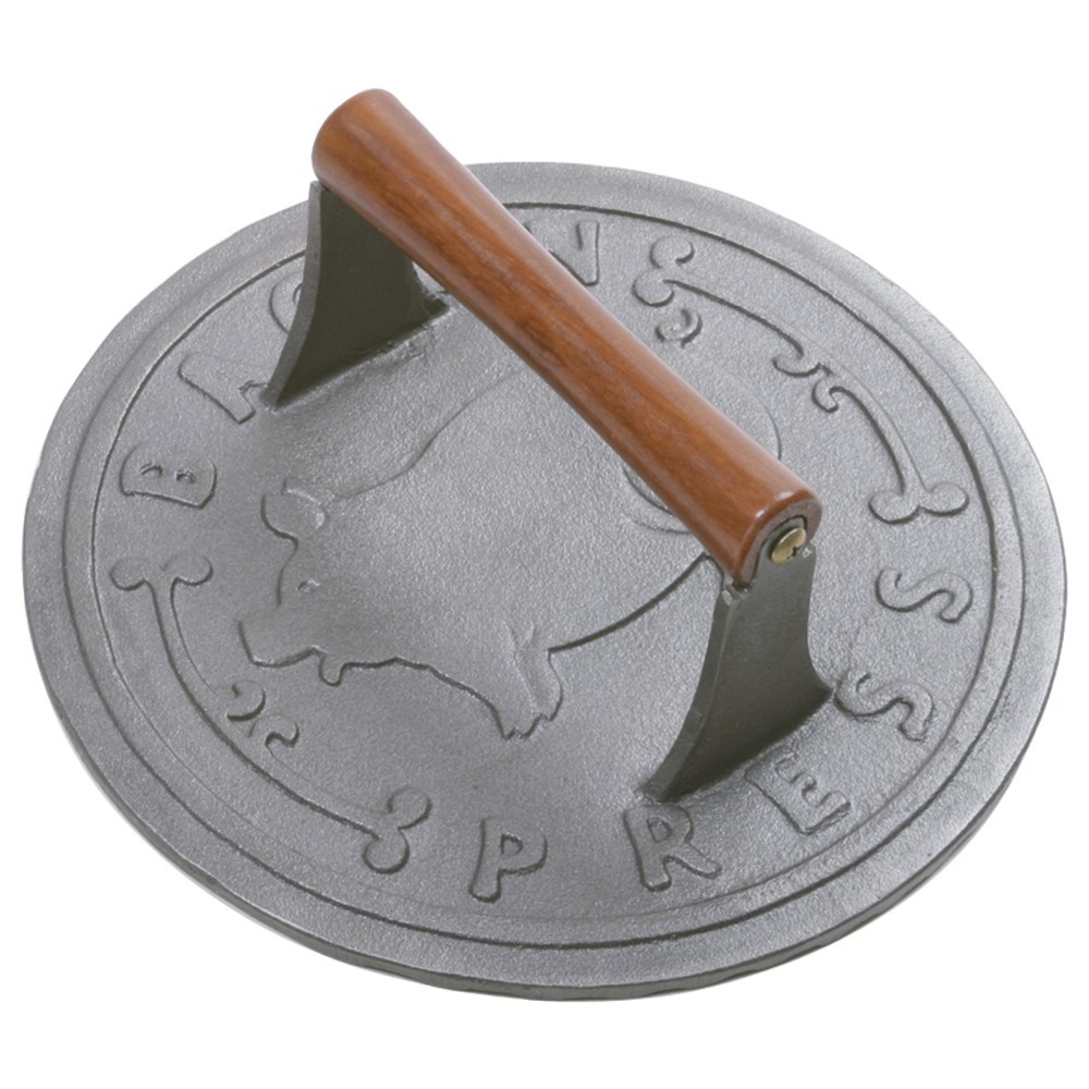 8.75 Cast Iron Bacon Press | Roots & Harvest Homesteading Supplies