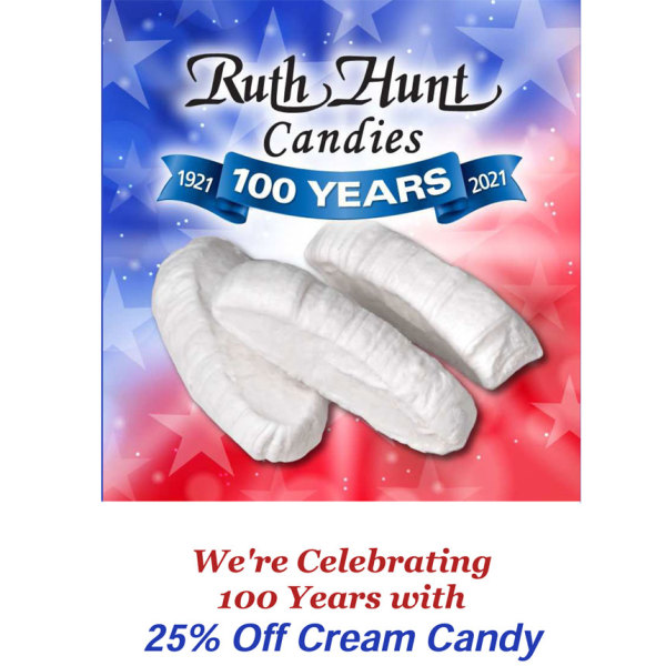 Original Cream Candy, Best Sellers: Ruth Hunt Candy