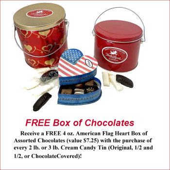 Pulled Cream Candy Varieties: Ruth Hunt Candy