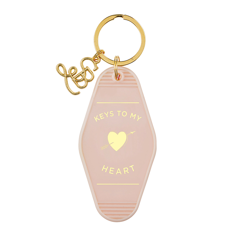 Vintage Motel Key Tag - Heart, Collections: Santa Barbara Design Studio