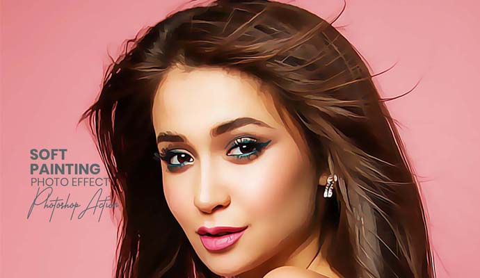 Soft Painting Photoshop Actions by mristudio - Sevenstyles