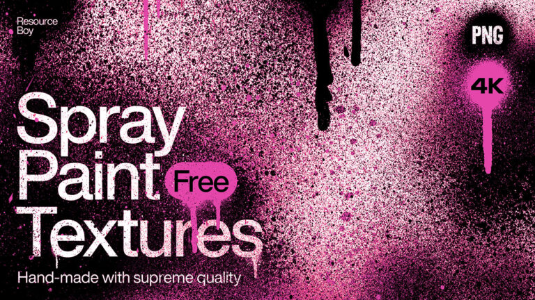 200 Spray Paint Textures by ResourceBoy - Sevenstyles