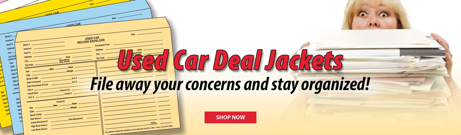 Auto Dealer Supplies & Dealership Advertising | Sid Savage