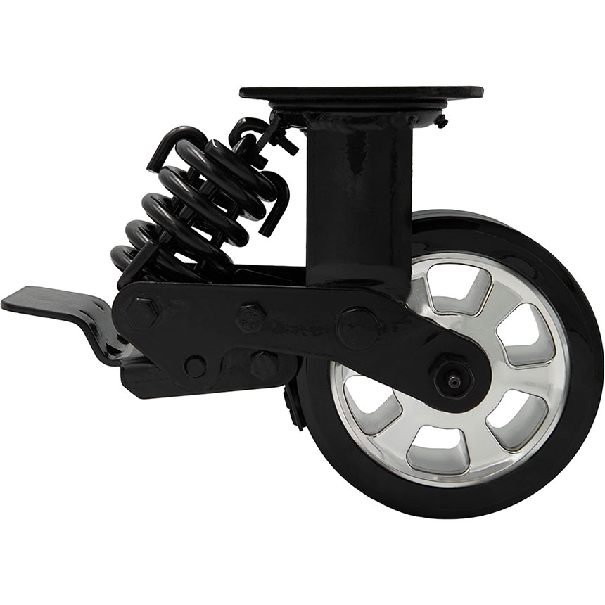 Extreme Tools® EX Series Upgraded Spring-loaded Casters Set of 6, : Sid ...
