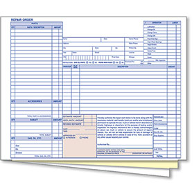 Auto Repair Order Forms, Car Repair Estimate Forms, Automotive Service ...