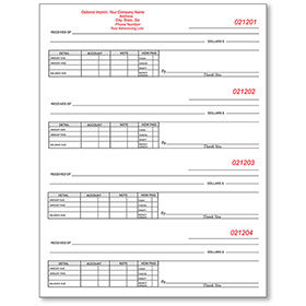 Auto Dealership Receipt Book | Auto Dealer Forms - Car Dealer Supplies