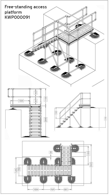Overstap platformen op maat: foto gallerij