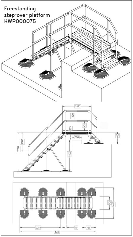 Overstap platformen op maat: foto gallerij