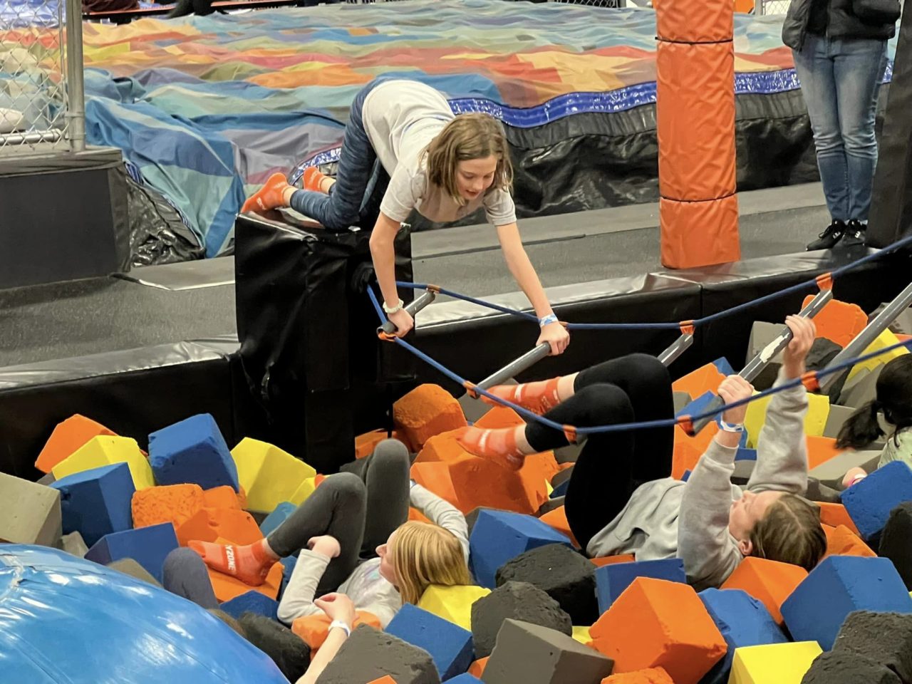 Pathfinders Visit Sky Zone | Spring Meadows Church of Christ