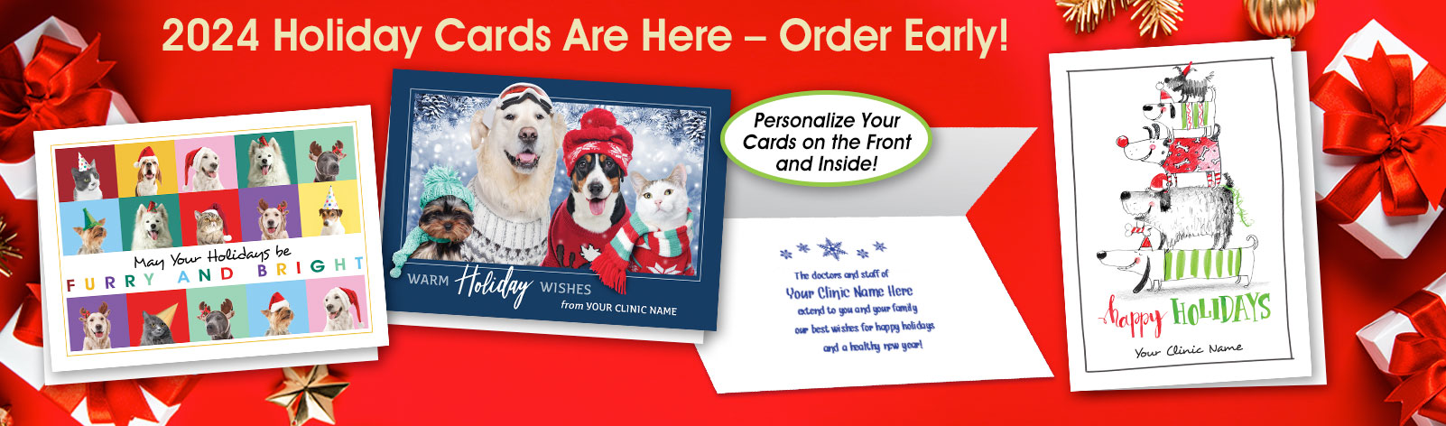 Personalized Bulk Greeting Cards for Veterinary Clinics | Sole Source