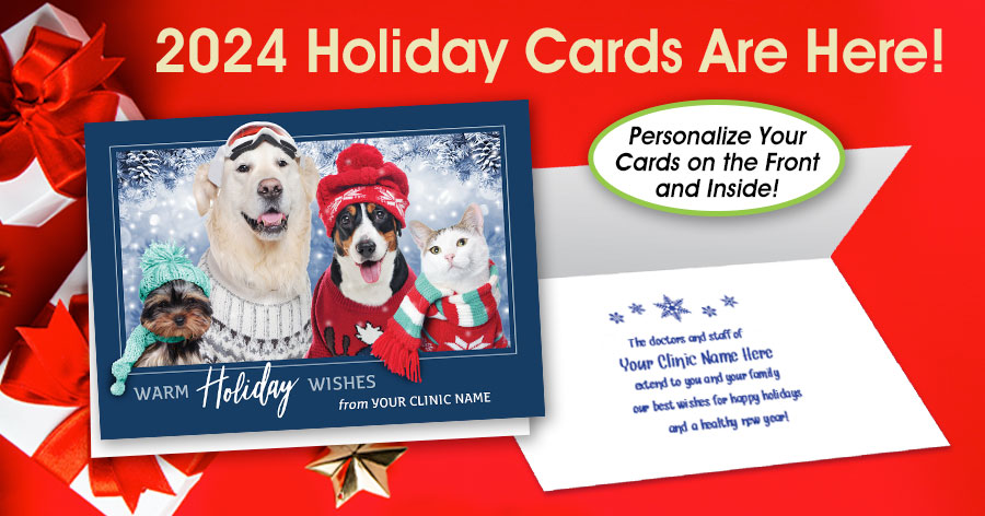 Personalized Bulk Greeting Cards for Veterinary Clinics | Sole Source