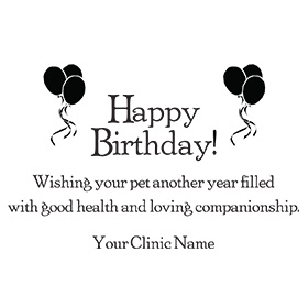 Veterinary Greeting Card Messages (Pet Care Messages) - Sole Source