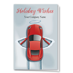 Auto Dealership Christmas Greeting Cards - Sole Source