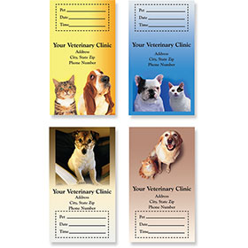 Veterinary Appointment Reminder Stickers - Sole Source
