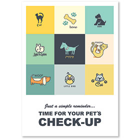 Veterinary Reminder Cards (Pet Reminders) - Sole Source