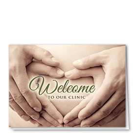 Premium Bulk Medical Welcome Greeting Cards for Patients - Sole Source