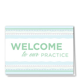 Premium Bulk Medical Welcome Greeting Cards for Patients
