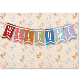 Medical Welcome Postcards for Patients - Sole Source
