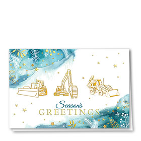 Construction Holiday Cards - Sole Source