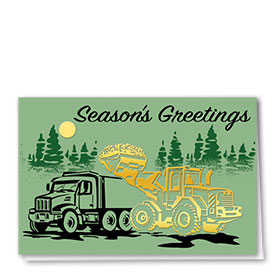 Construction Holiday Cards - Sole Source