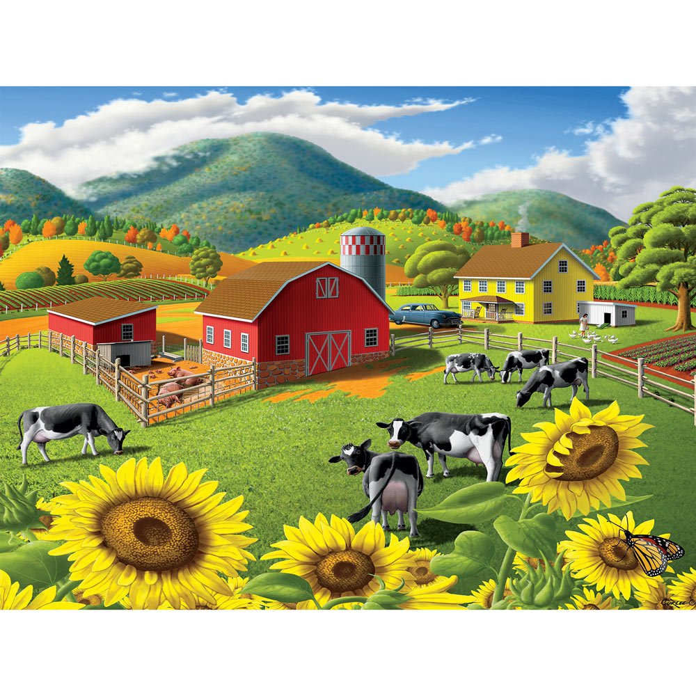 Sunflowers 550 Piece Jigsaw Puzzle | Spilsbury