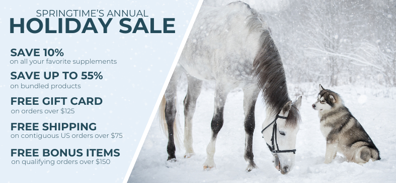 Springtime Supplements | Natural Supplements for Dogs, Horses, & People