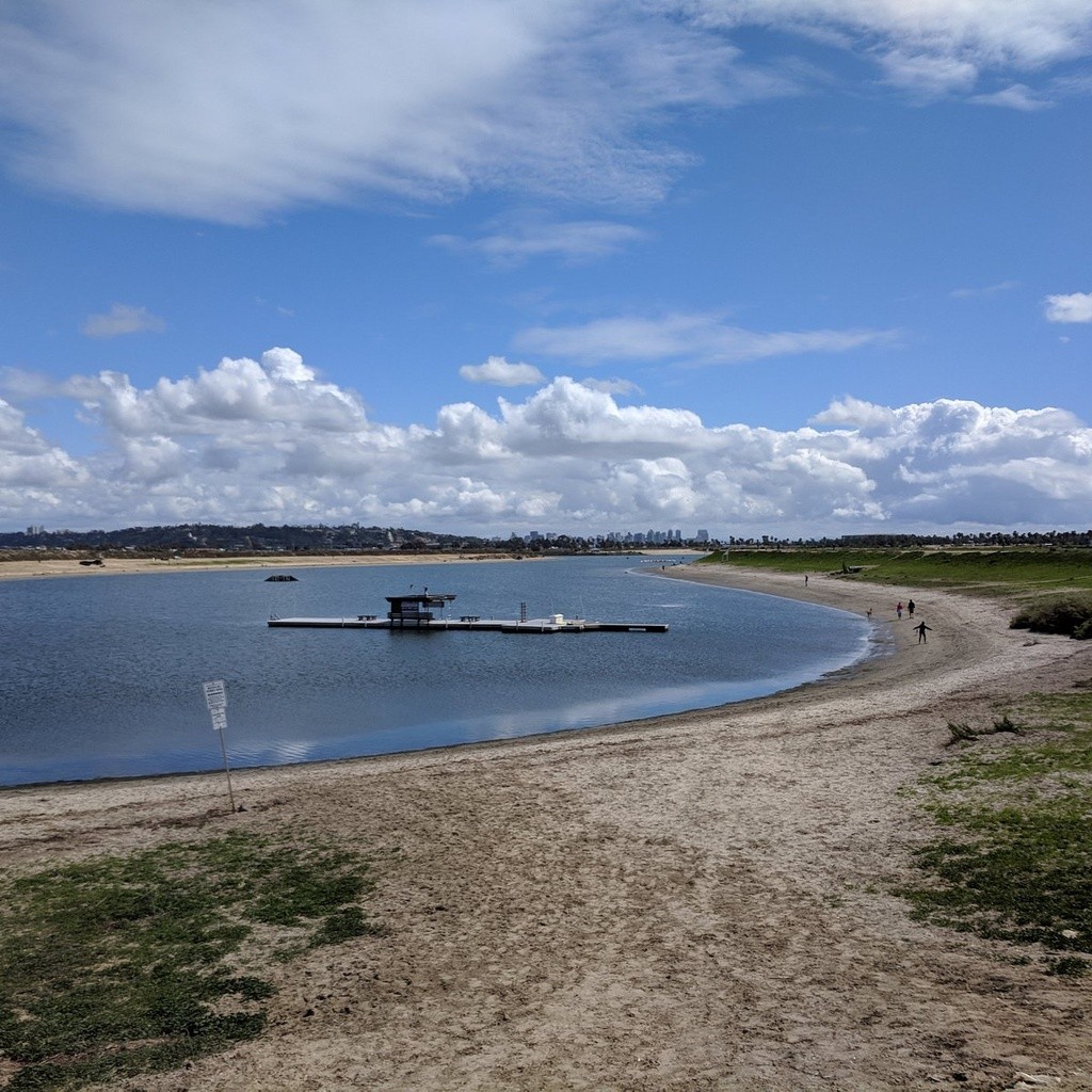 Mission Bay - Fiesta Island - Swim Guide
