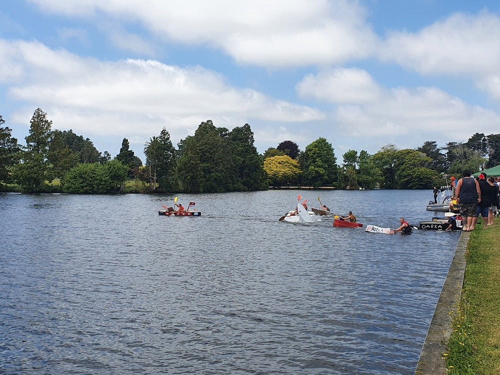 Lake Ratapiko at boat ramp - Swim Guide