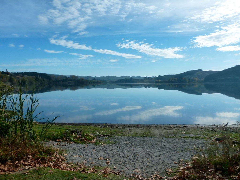 Lake Tutira at camp ground | Swim Guide