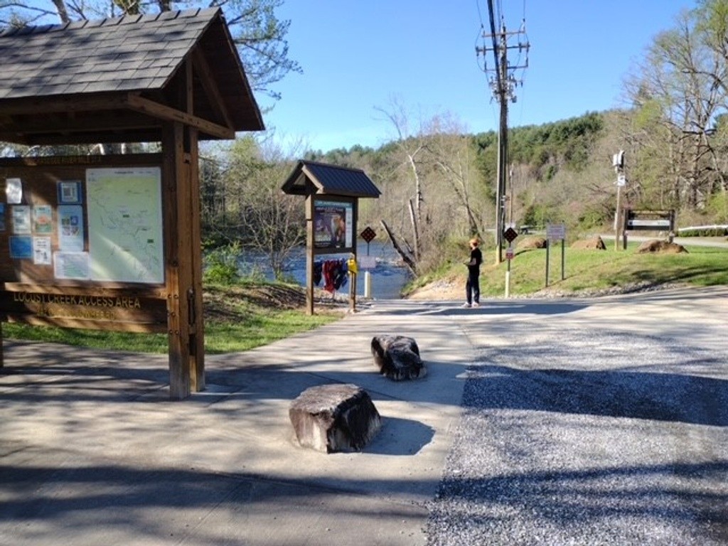 Tuckasegee River Locust Creek Access Area - Swim Guide